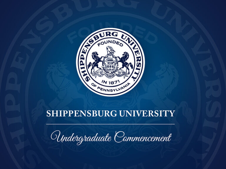 Shippensburg University Winter 2022 Undergraduate Commencement - Ship News